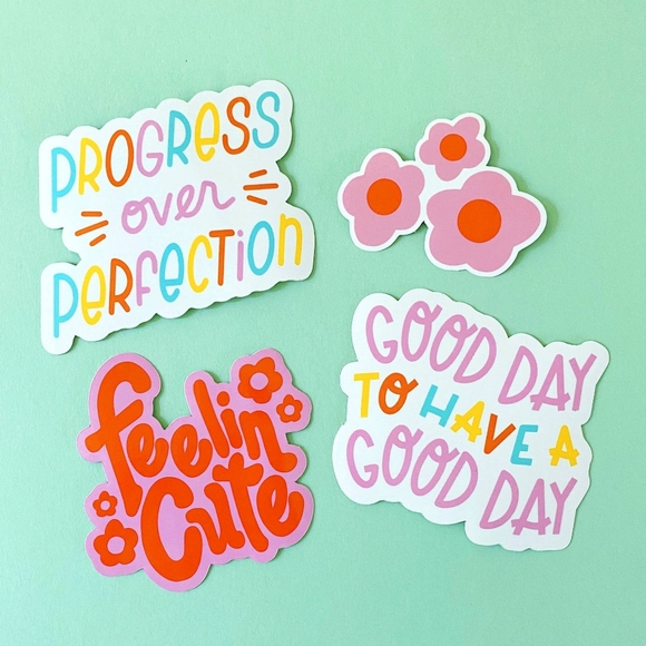 Kooky'S Kloset | Accessories | Feelin Cute Sticker | Poshmark